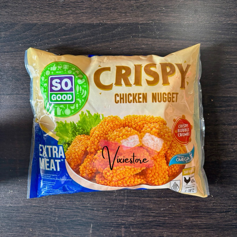 Jual So Good Crispy Chicken Nugget Extra Meat 400gr | Shopee Indonesia