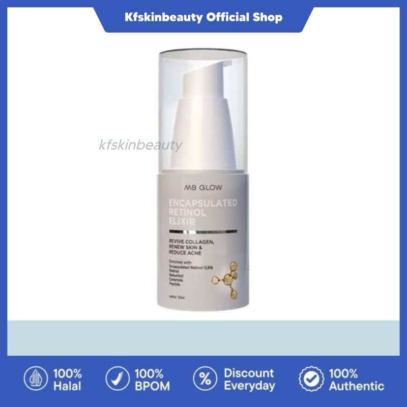 Jual (HARGA SPESIAL ) exp 2026 MS GLOW RETINOL SERUM / SERUM MS GLOW ...