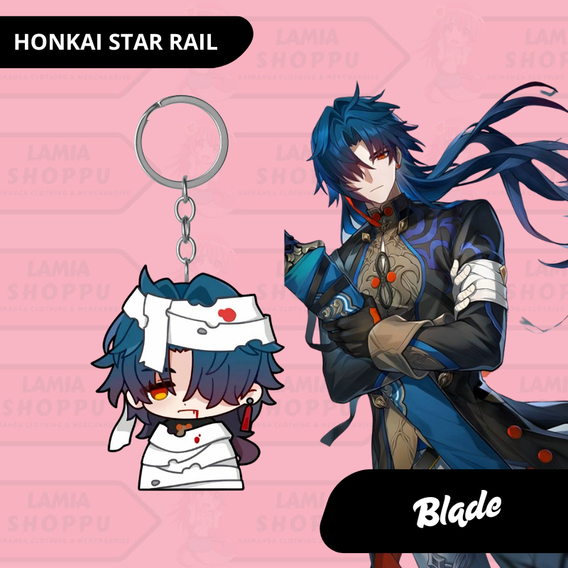 Jual Gantungan Kunci Honkai Star Rail | Ganci Blade HSR | Keychain ...