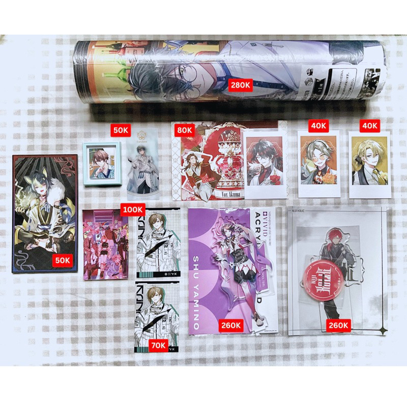 Jual [MISC] Nijisanji JP EN Luxiem Inami Rai Kagami Hayato Kanae Lauren ...