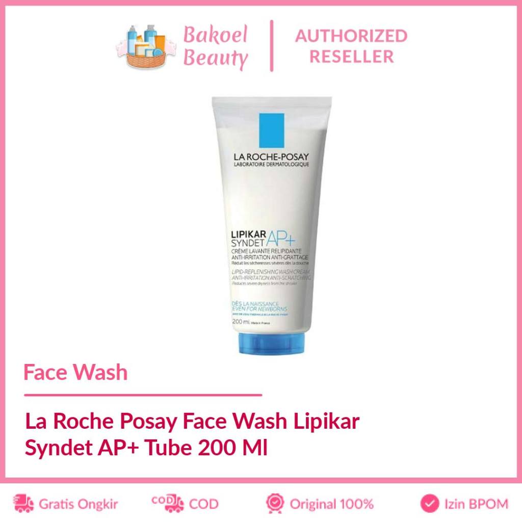 Jual La Roche Posay Face Wash Lipikar Syndet AP+ Tube 200 Ml | Shopee ...