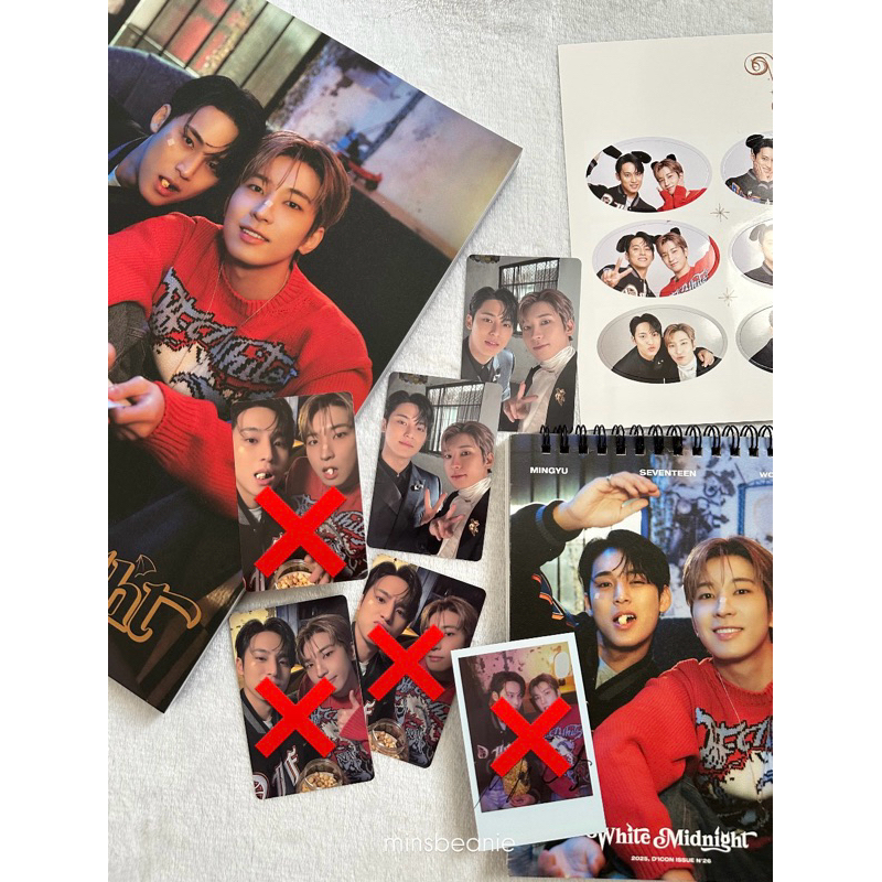 Jual MINWON DICON UNIT MAGAZINE PC POB CALENDAR MINGYU WONWOO | Shopee ...