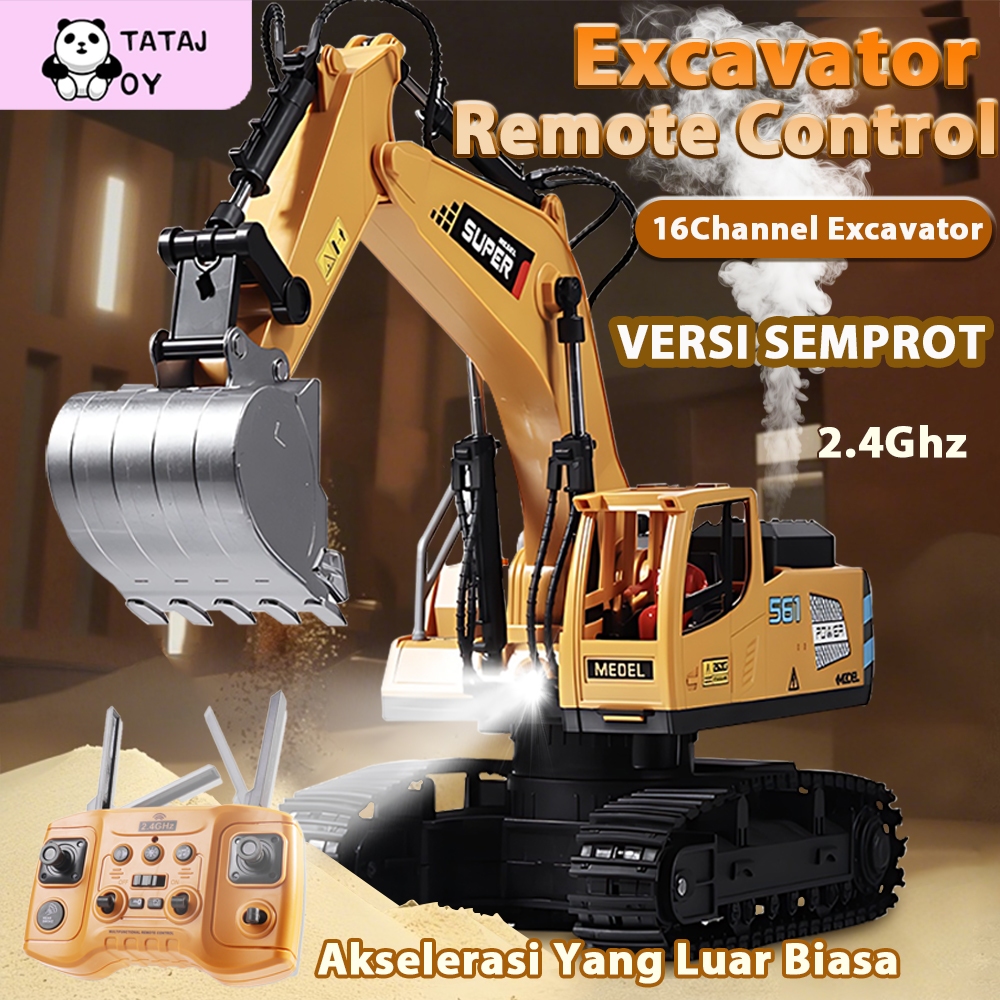 Jual Tatajoy 16 Channel Excavator Remote Control Besar Dual Speed ...