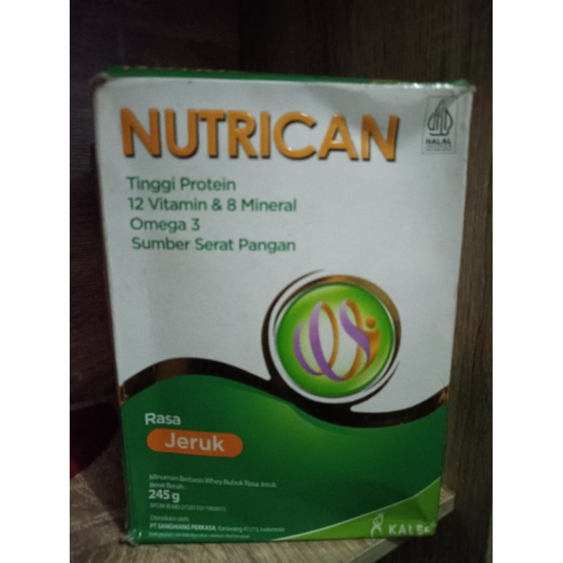 Jual NUTRICAN RASA JERUK 245gram ( Exp 20 Feb 2026 ) | Shopee Indonesia