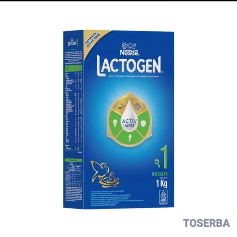 Jual SUSU LACTOGEN 1 LACTOGEN PRO 0 - 6 BULAN 1KG | Shopee Indonesia