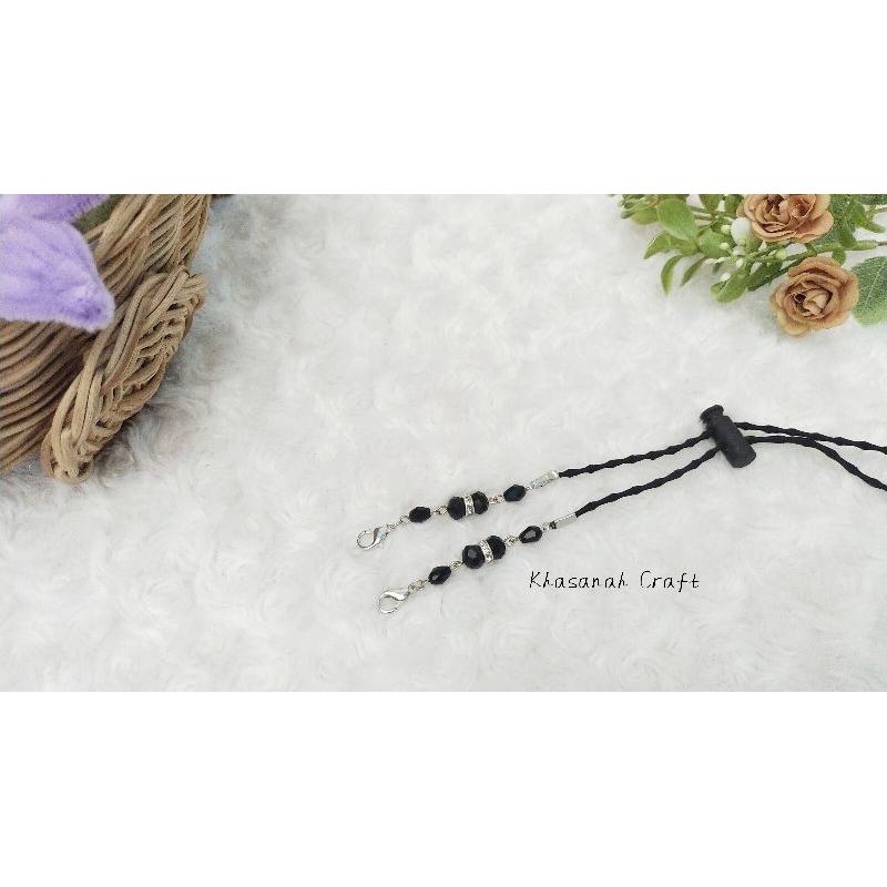 Jual Kalung masker hijab / strap Masker 2in1 | Shopee Indonesia