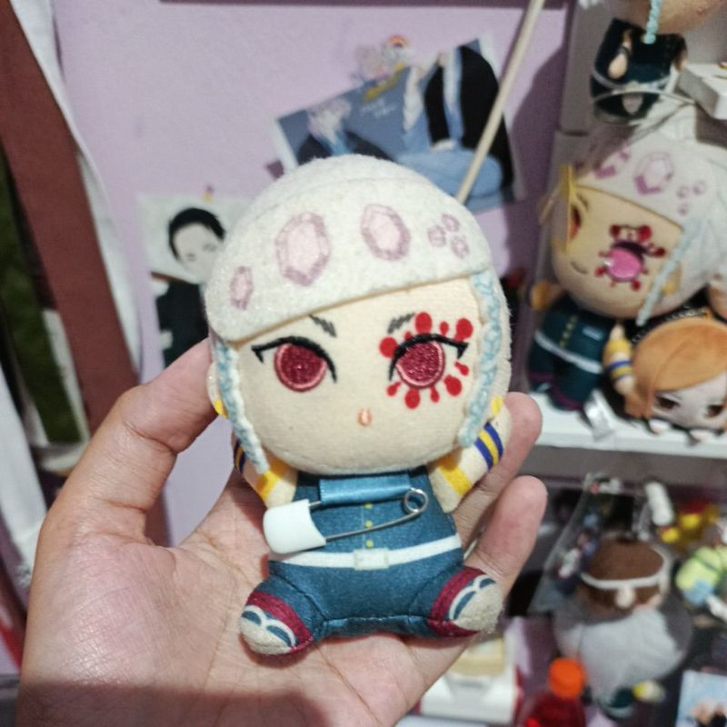 Jual doll pin uzui tengen kimetsu no yaiba demon slayer kny plush ...