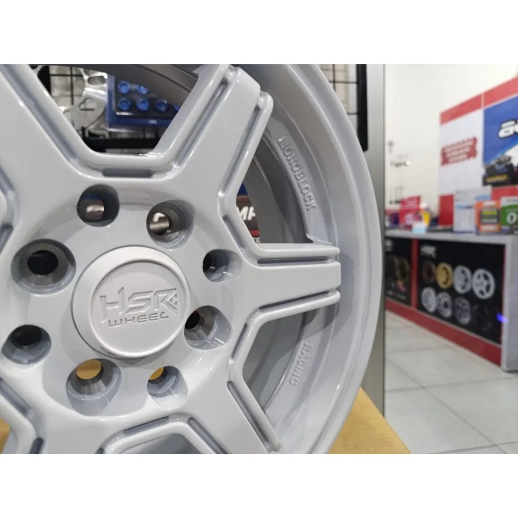 Jual Velg mobi hsr minas ring 15 double pcd warna putih | Shopee Indonesia