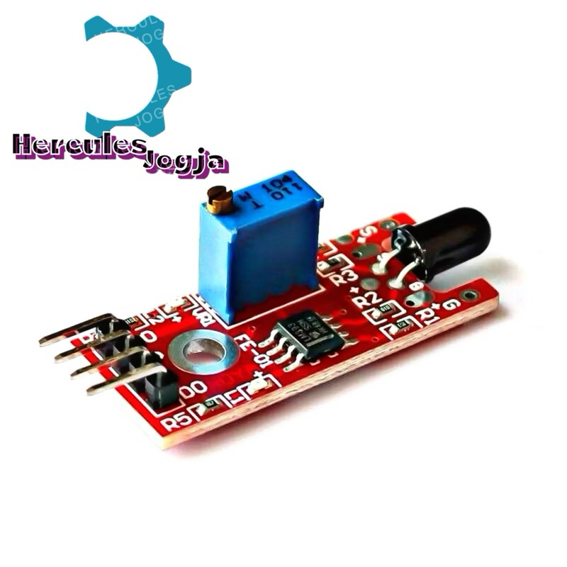 Jual Modul Ky 026 Sensor Pendeteksi Api Infrared Ir Flame Detector Shopee Indonesia