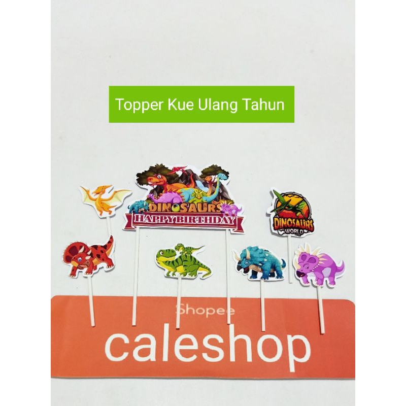 Jual Topper Ulang Tahun Anak Dinosaurus | Shopee Indonesia