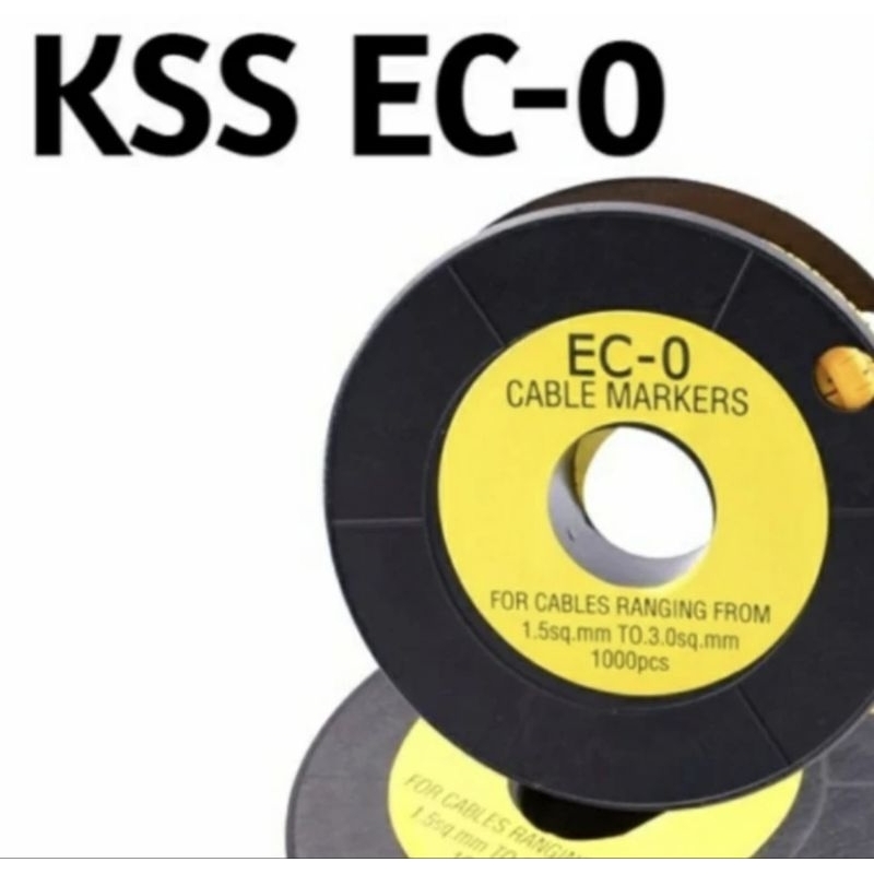 Jual Kabel Marker EC0 / EC-0 Cable Marker EC 0 Angka 0-9 Huruf A-Z ...
