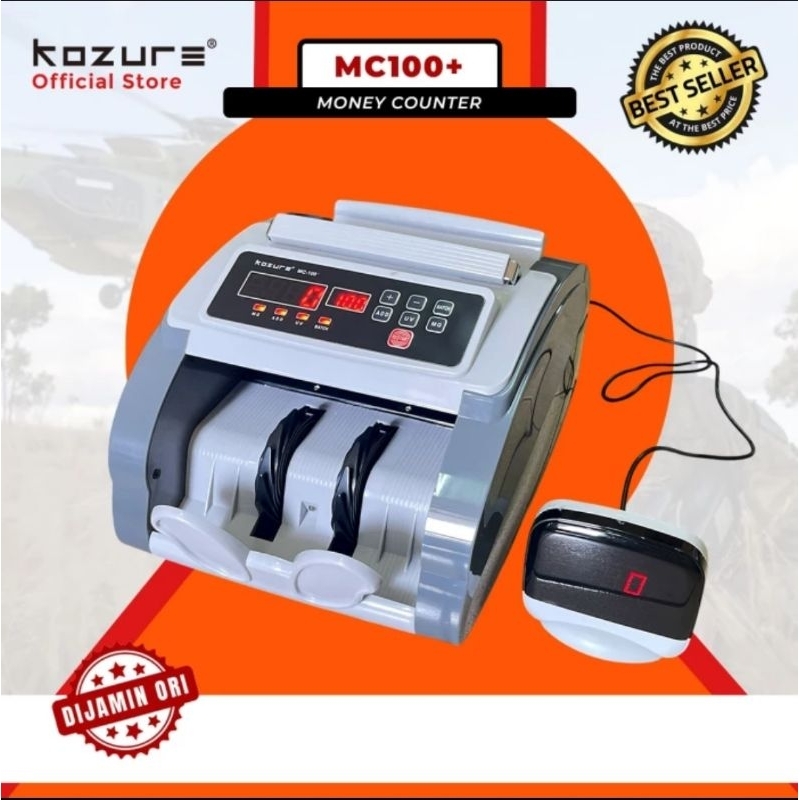 Jual Mesin Hitung Uang KOZURE MC_100+ / Money Bill Counter PENGHITUNG ...