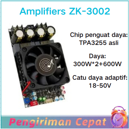 Jual [ZK-3002] TPA3255 Amplifier Class D Stereo BTL Bridge Hifi HD ...