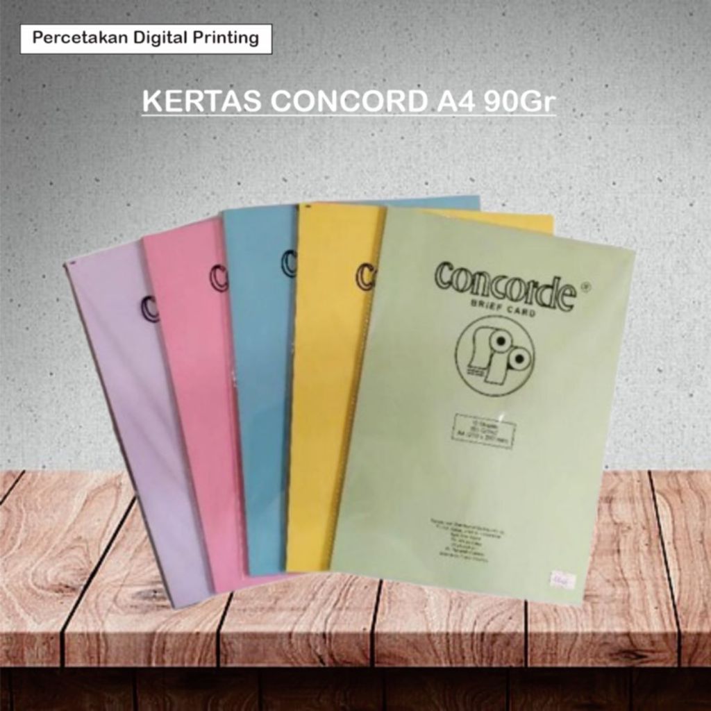 Jual KERTAS CONCORDE A4 90GR / CONCORDE PAPER / 20 SHEETS CONCORDE ...