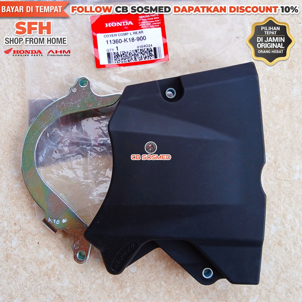 Jual Tutup Gir Depan Verza 150 Cover Gear Depan Verza 150 K18 2013 ...