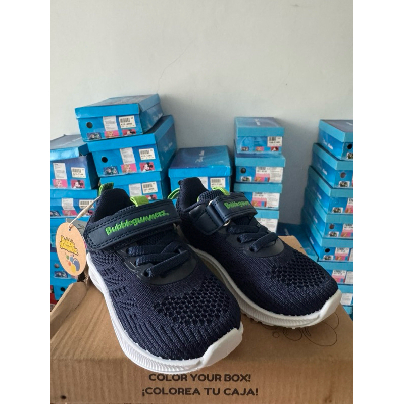 Jual BUBBLE GUMMERS Sepatu Anak Navy Green 1319055 | Shopee Indonesia