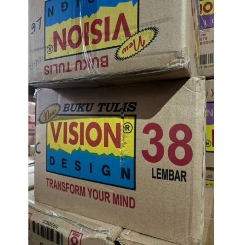 Jual Buku Vision 38 1karton isi 32 pak | Shopee Indonesia