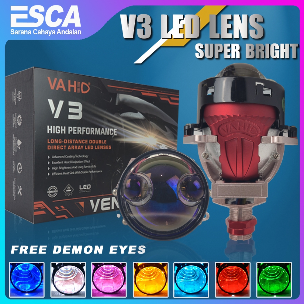 Jual V3 - Biled Projector Double Laser Lens Venus 3 Vahid | Biled Laser ...