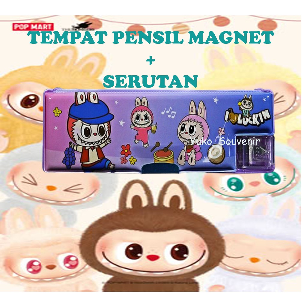Jual Tempat Pensil Labubu Dilengkapi Dengan Serutan Tempat Pensil ...