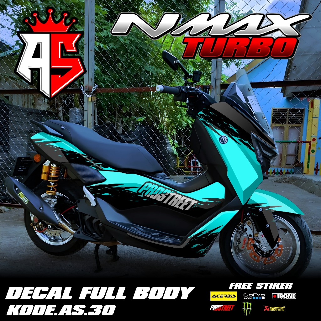 Jual COD Decal Sticker Yamaha Nmax TURBO NEO 155 2024 2025 Stiker Decal ...