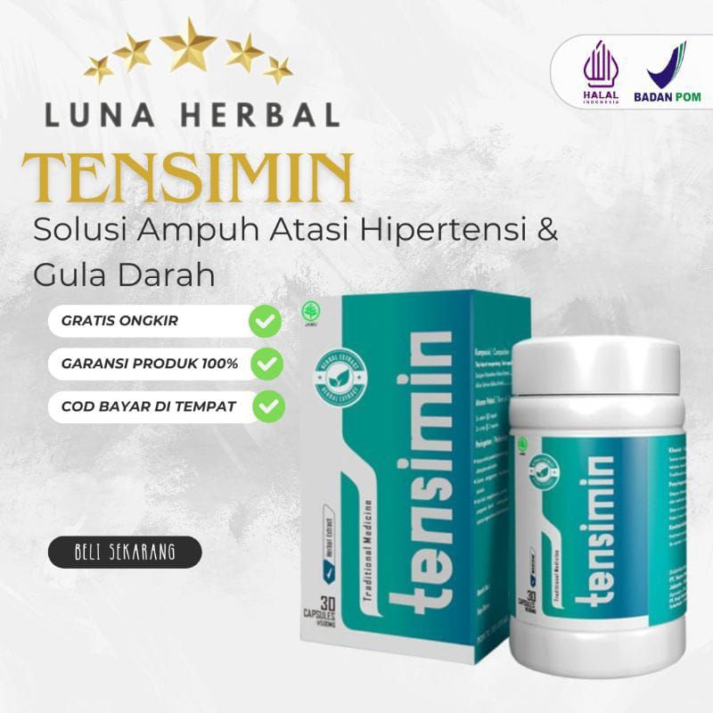 Jual TENSIMIN 100% ASLI ORIGINAL TENSIMIN OBAT UNTUK DARAH TINGGI ...