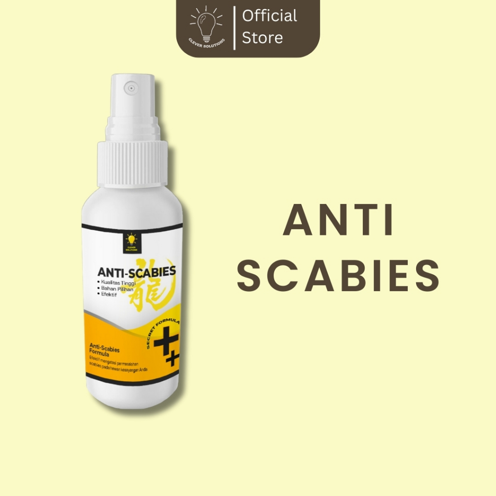 Jual Clever Solutions - Obat Jamur Anti Scabies untuk kulit anabul ...