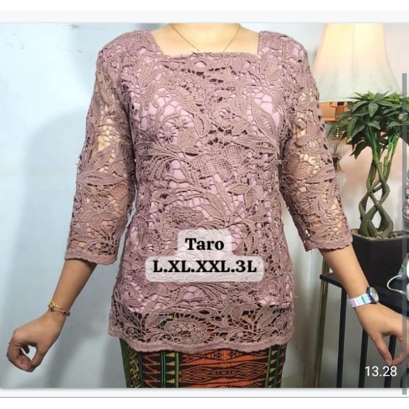 Jual Blus brokat bangkokLapis katunL = LD 100cmXL = LD 106cmXXL = LD ...