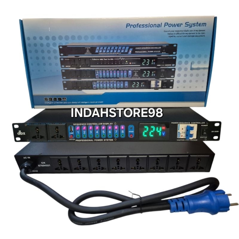 Jual Power Sequencer DBX SR 328+ Power Conditioner With Sequencer DBX ...