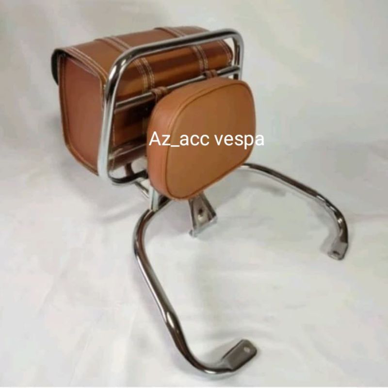 Jual Backrack Back rack motor listrik T3 vespa sprint primavera gts Lx ...