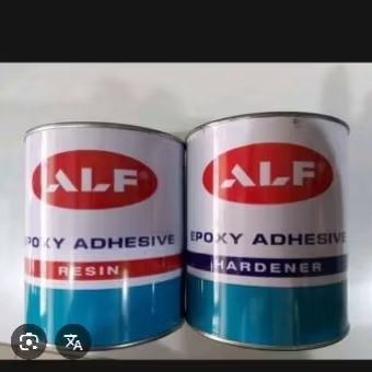 Jual Lem Epoxy ALF alfaglos 1set(Dua komponen) | Shopee Indonesia
