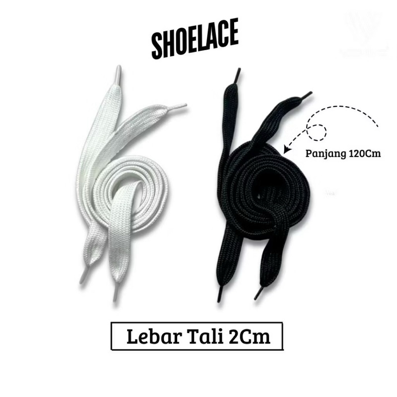 Jual TALI SEPATU GEMUK BESAR LEBAR 2CM TALI SEPATU HITAM/PUTIH | Shopee ...