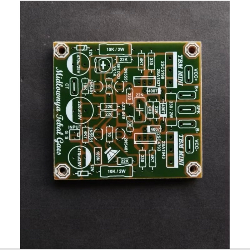 Jual PCB Power Amplifier TBM Mini Midlow Tebal | Shopee Indonesia