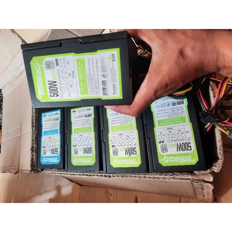 Jual Power Supply 500 Watt 80+ Power Station / Micronics / Zalman ...