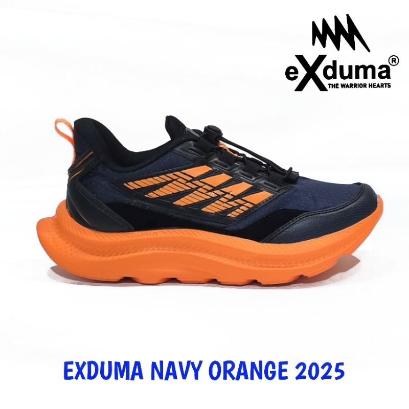 Jual SEPATU EXDUMA NAVY ORANGE NEW 2025 SNEAKERS ORIGINAL | Shopee ...