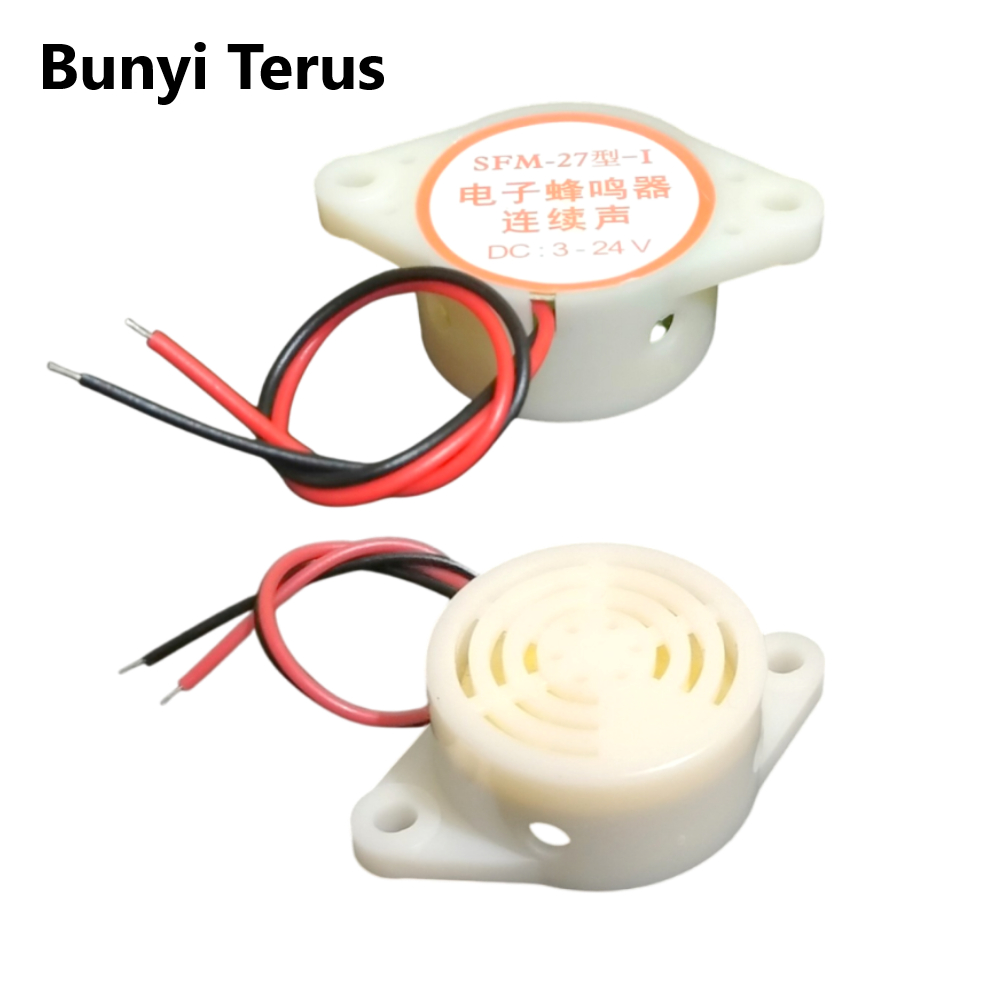 Jual SFM 27 Speaker Continuous Alarm Aktif DC 3-24V High Decibel Sound Buzzer | Shopee Indonesia