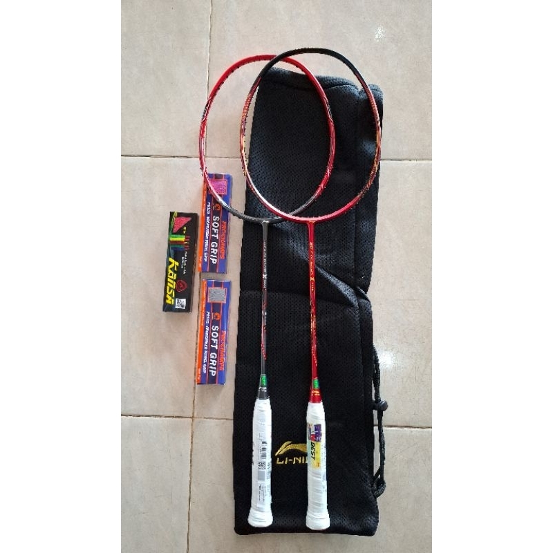 Jual RAKET BADMINTON LINING 3D CALIBAR X BOOST ORIGINAL | Shopee Indonesia
