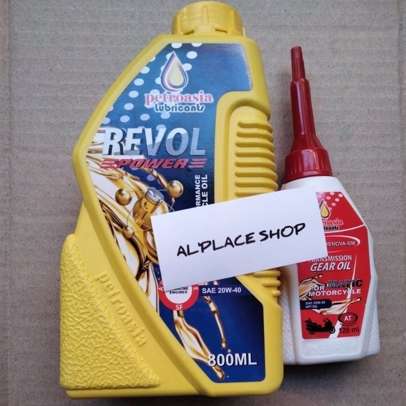 Jual Paket oli mesin dan oli gardan petroasia oli petro revol power ...