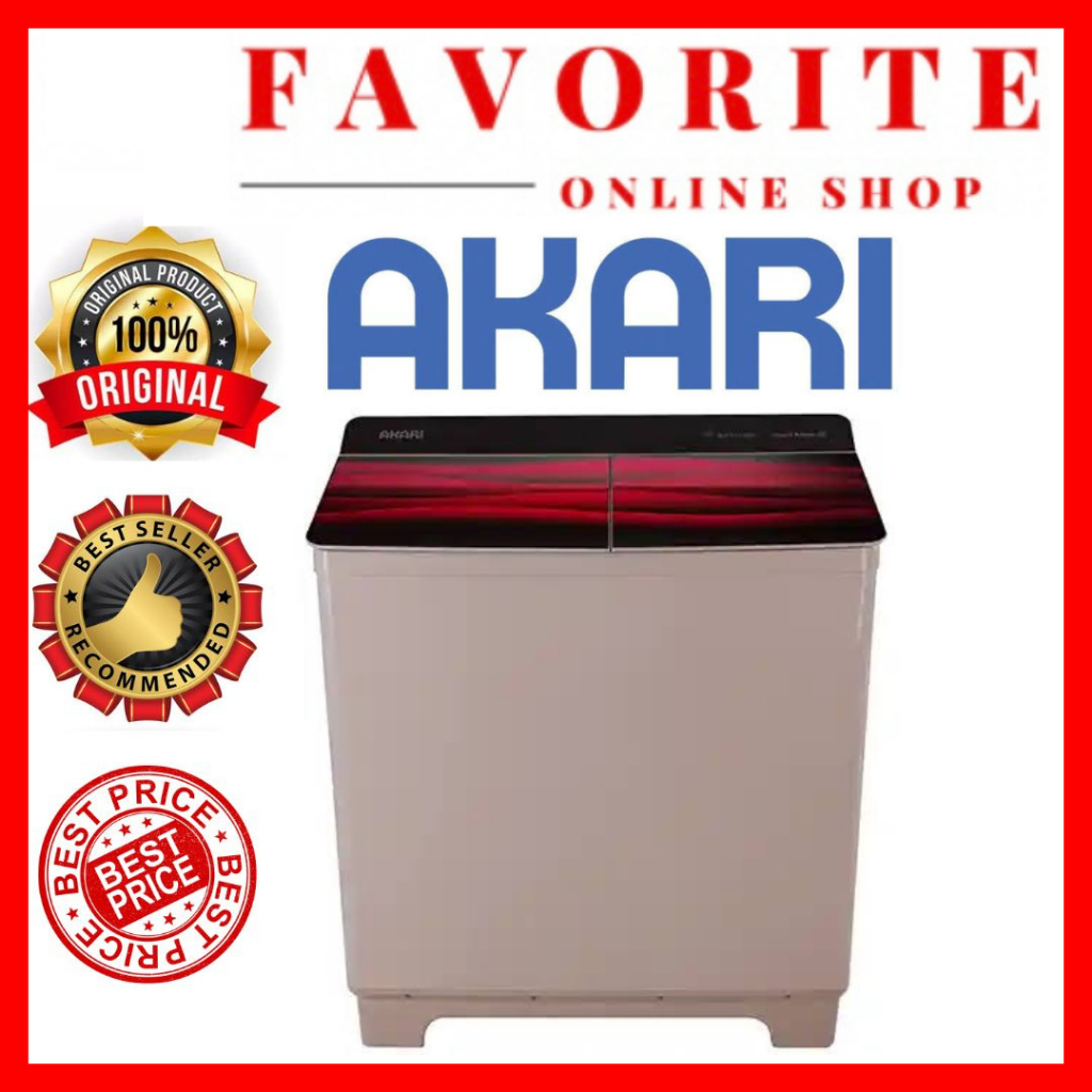 Jual MESIN CUCI AKARI 12 KG AWM-12FS / AWM12FS AKARI MESIN CUCI 2 ...