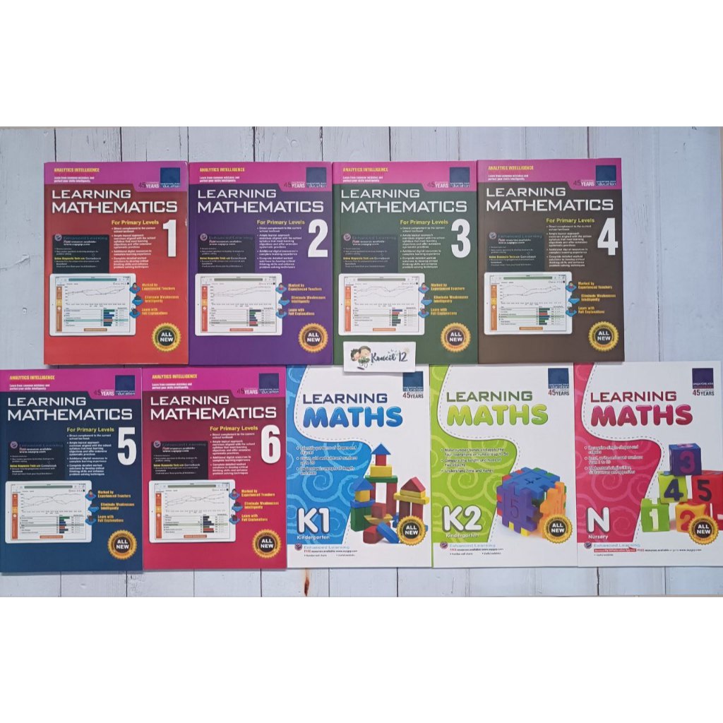 Jual [KRUCIL 12] Singapore Learning Mathematics / SAP Education ...