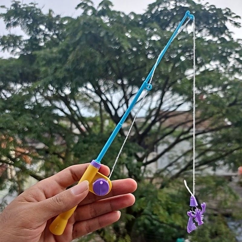 Jual mainan pancing pancingan anak murah / mainan edukasi / pancingan ...