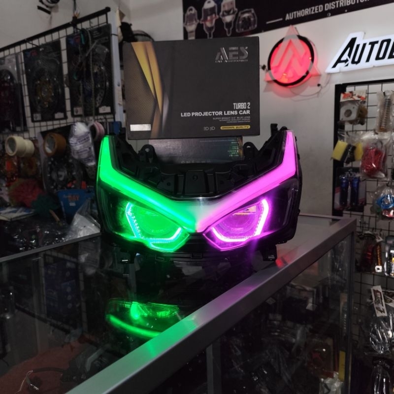 Jual Biled PCX 160 2025 fullset reflektor Aes Turbo gen 2 3 inch ...