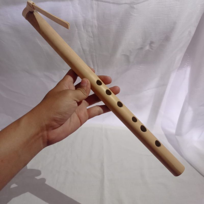 Jual Suling bambu 6 lobang / alat musik tiup suling bambu | Shopee ...