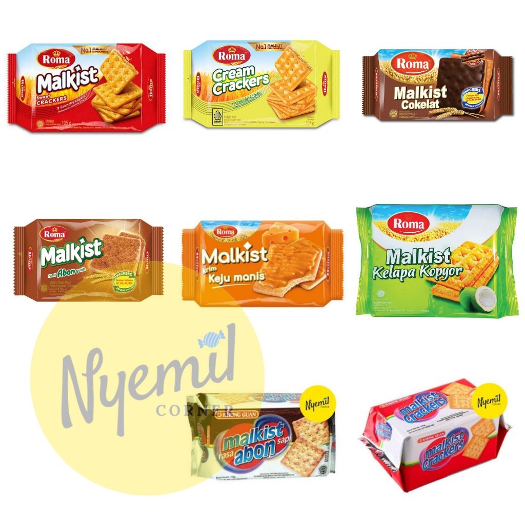 Jual MALKIST Crackers | Shopee Indonesia