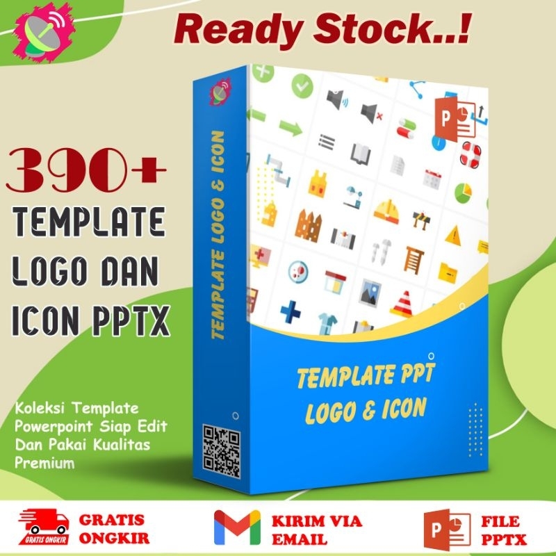 Jual Template Logo dan Icon PPT Powerpoint Canva Slide Siap Edit ...