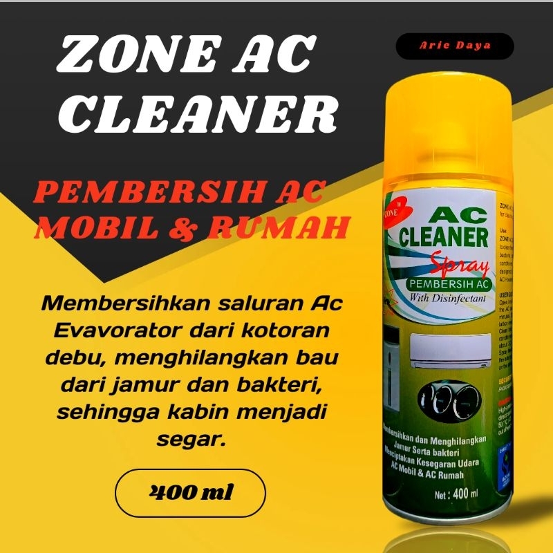 Jual AC Cleaner Foam Pembersih Evaporator AC Mobil dan Rumah ZONE 400 ...