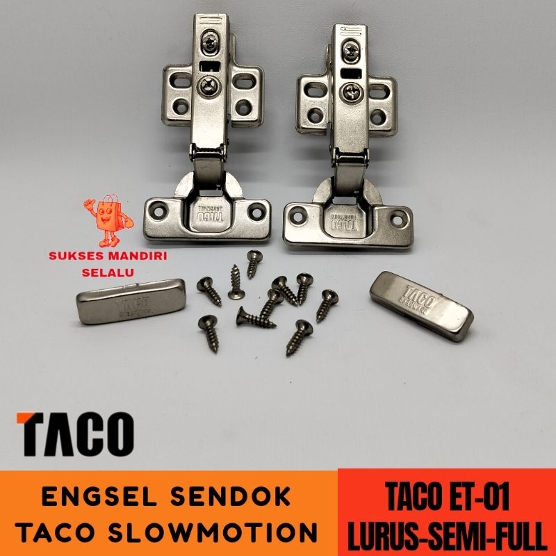 Jual TACO engsel sendok slowmotion pintu lemari kabinet kitchen ...