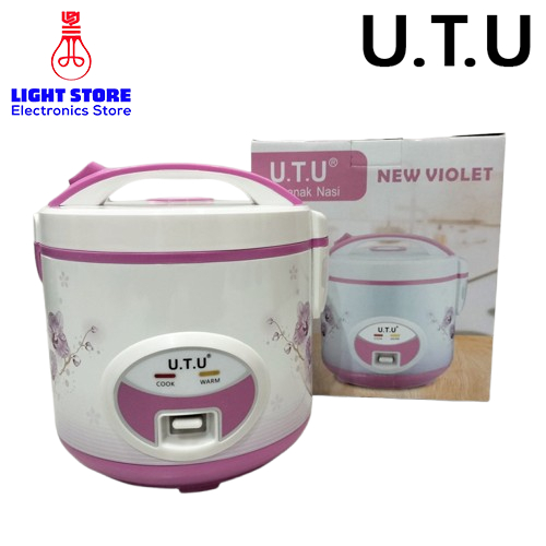 Jual UTU RICE COOKER 1 L VIOLET / ZINNIA / NEWVINZ Magic Com Penanak ...