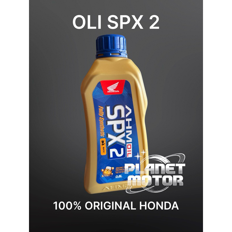 Jual OLI SPX 2 FULL SYNTHETIC ORIGINAL HONDA | Shopee Indonesia