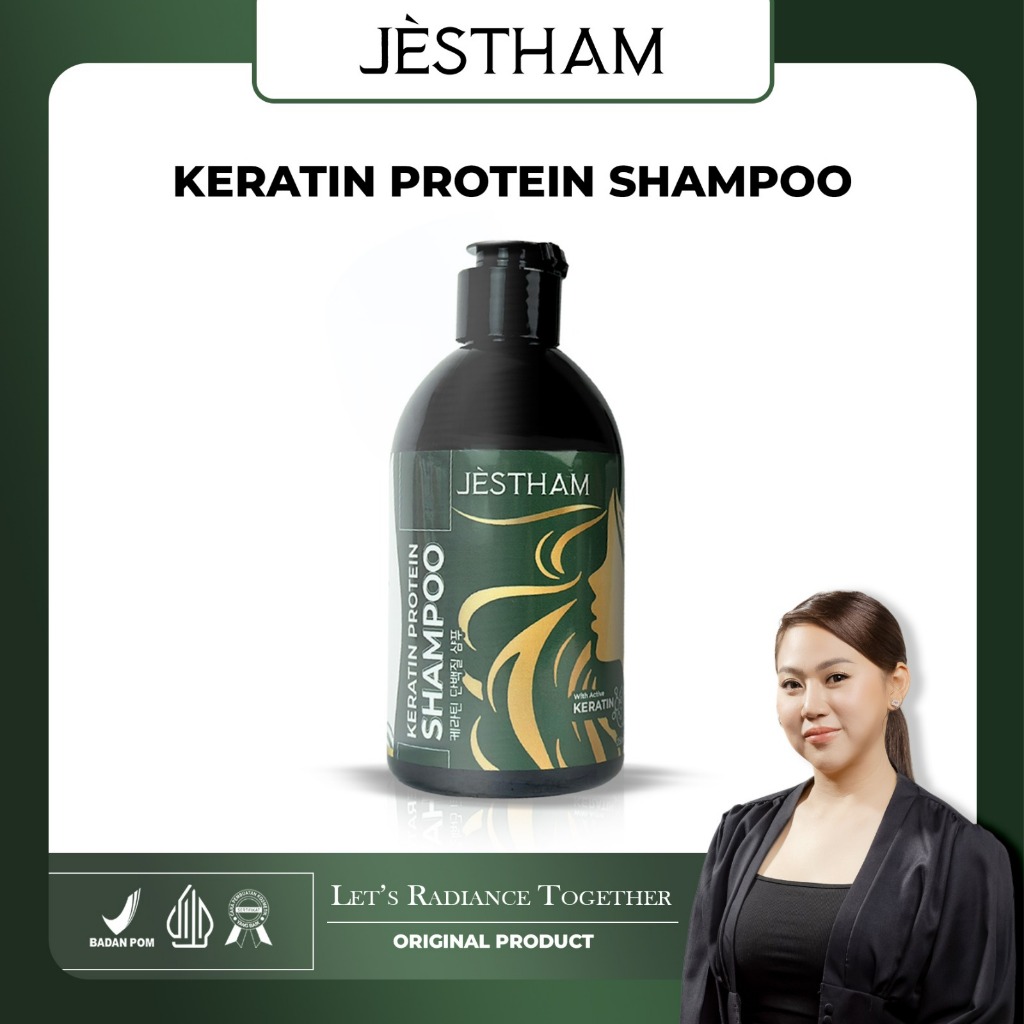 Jual Jestham Shampo Keratin Protein - Shampoo Haircare | Shopee Indonesia