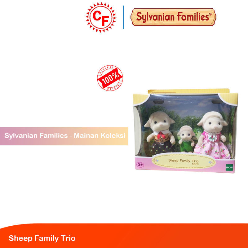 Jual sylvanian families Sheep Family Trio - 5828 | Shopee Indonesia